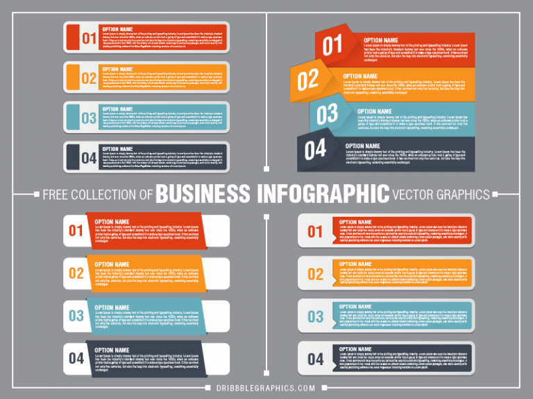 Free Collection of Business Infographic Vector Graphics | Dribbble Graphics