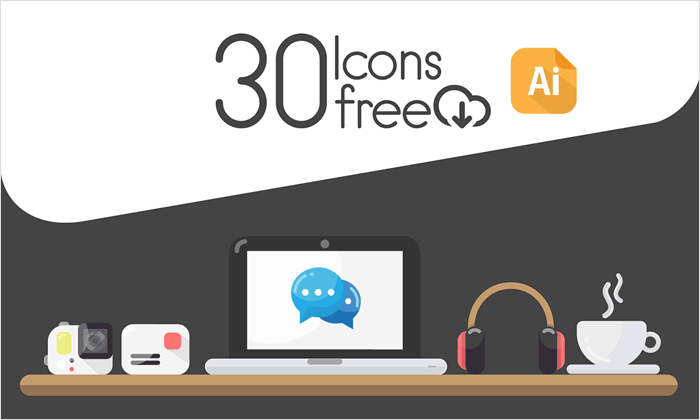 30 Free Scalable Workspace Icons | Dribbble Graphics