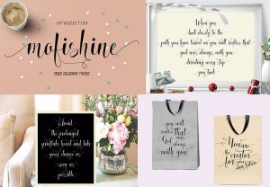 25 Hand Drawn Modern Script Calligraphy Fonts | Dribbble Graphics