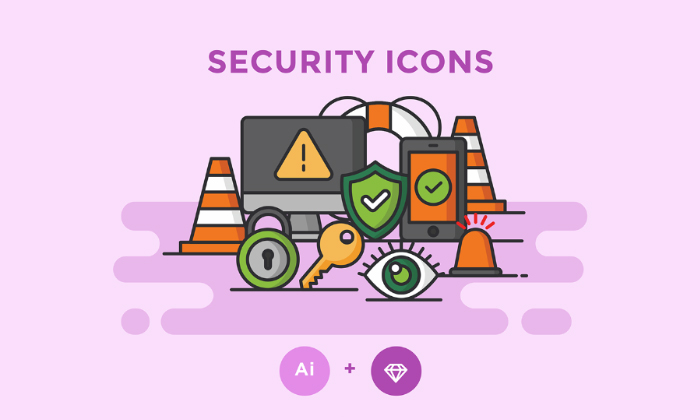 Free Security Icons Vector Graphics | Dribbble Graphics