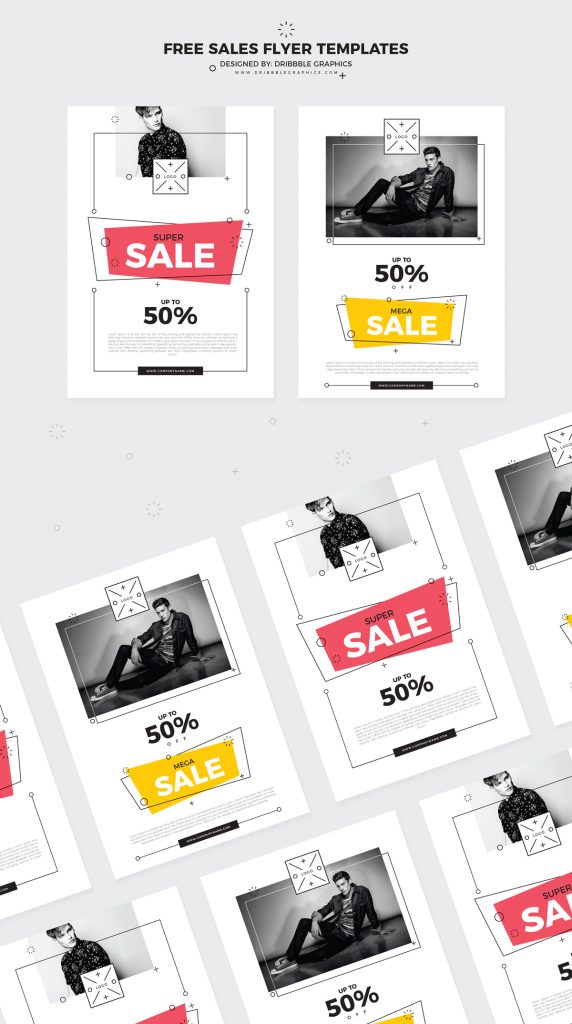 Free Sales Flyer Templates | Dribbble Graphics