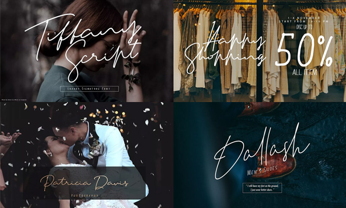 Free Tiffany Luxury Script Signature Font Demo | Dribbble Graphics