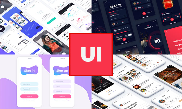 25 Free UI Design Kits For UI Experts | Dribbble Graphics