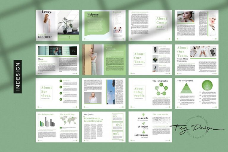 20 Creative InDesign Brochure Templates For Designers of The World ...