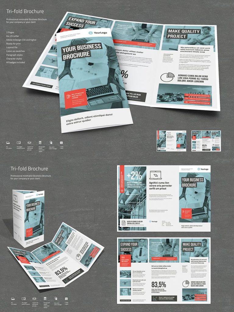 20 Creative InDesign Brochure Templates For Designers of The World ...