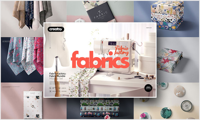 80+ Textile Fabric Mockups | Dribbble Graphics