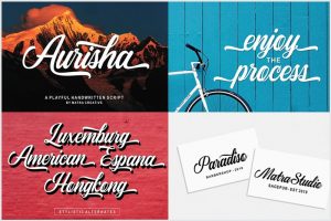 15 Amazing Creative Script Fonts For 2020 | Dribbble Graphics