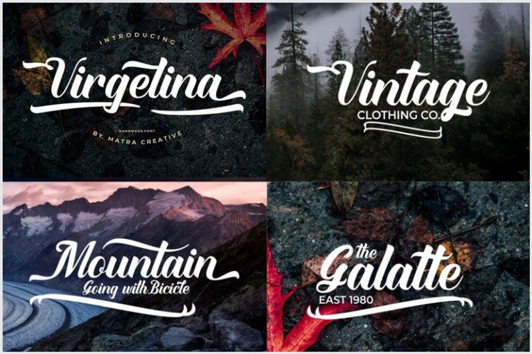 15 Amazing Creative Script Fonts For 2020 | Dribbble Graphics