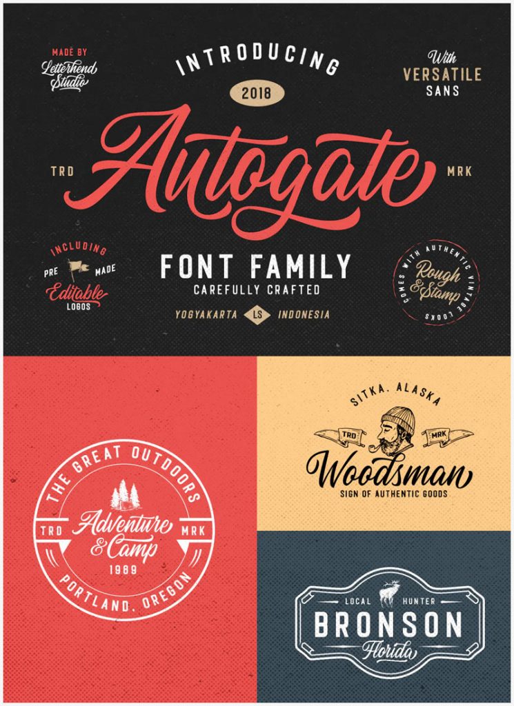 10 Creative Fonts For Professional Designers | Dribbble Graphics