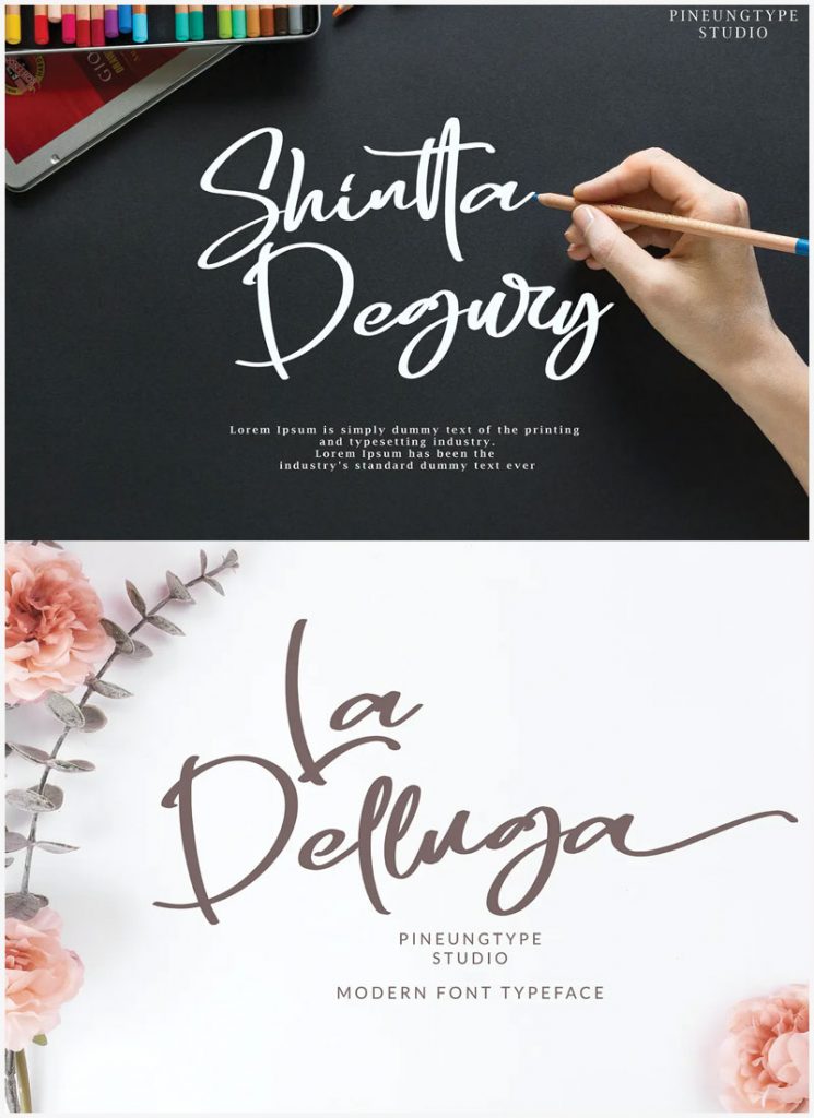 10 Creative Fonts For Professional Designers | Dribbble Graphics