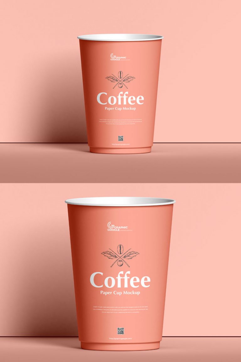 Free Front View Coffee Cup Mockup | Dribbble Graphics