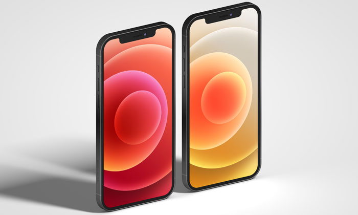 Free UI Branding iPhone 12 Mockup | Dribbble Graphics
