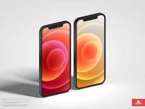Free UI Branding iPhone 12 Mockup | Dribbble Graphics
