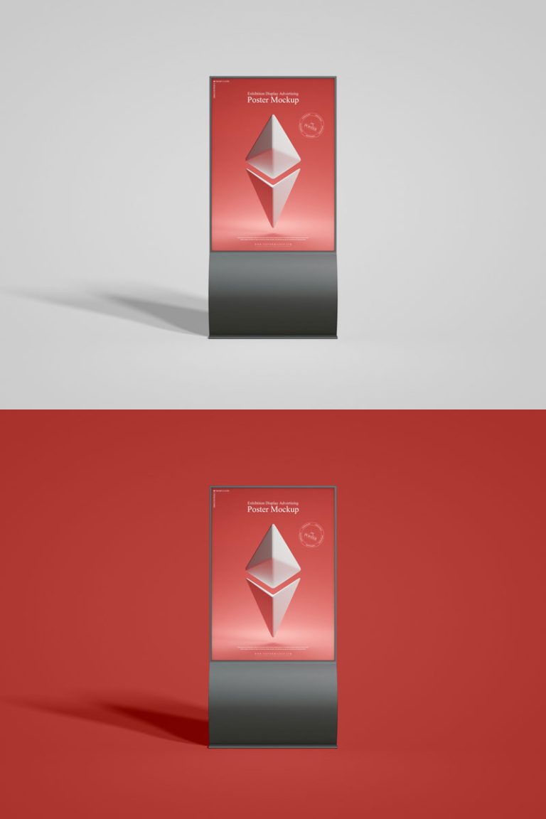 10 Best Free Poster Mockup PSD Design Templates | Dribbble Graphics