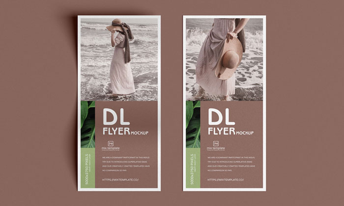Free Fabulous Dl Flyer Mockup | Dribbble Graphics