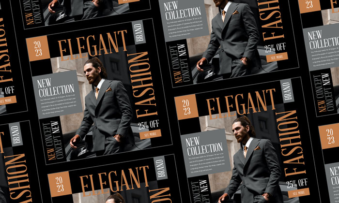 Free Instagram Men Fashion Social Media Post Template | Dribbble Graphics