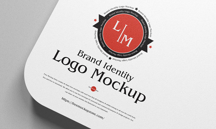 Free Textured Logo Mockup | Dribbble Graphics