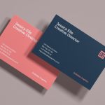 Free Premium Brand Identity Business Card Mockup | Dribbble Graphics