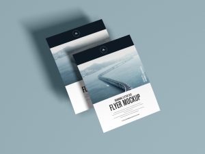 Free Branding Letter Size Flyer Mockup | Dribbble Graphics