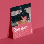 Free Modern A3 Poster Mockup | Dribbble Graphics