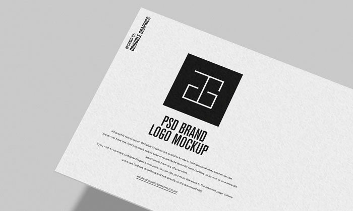 Free PSD Brand Logo Mockup | Dribbble Graphics